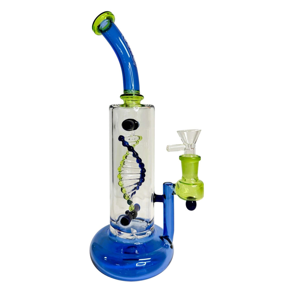 Daze Glass 2nd Gen Spinning DNA & Turbine Perc Water Pipe - Glasss Station