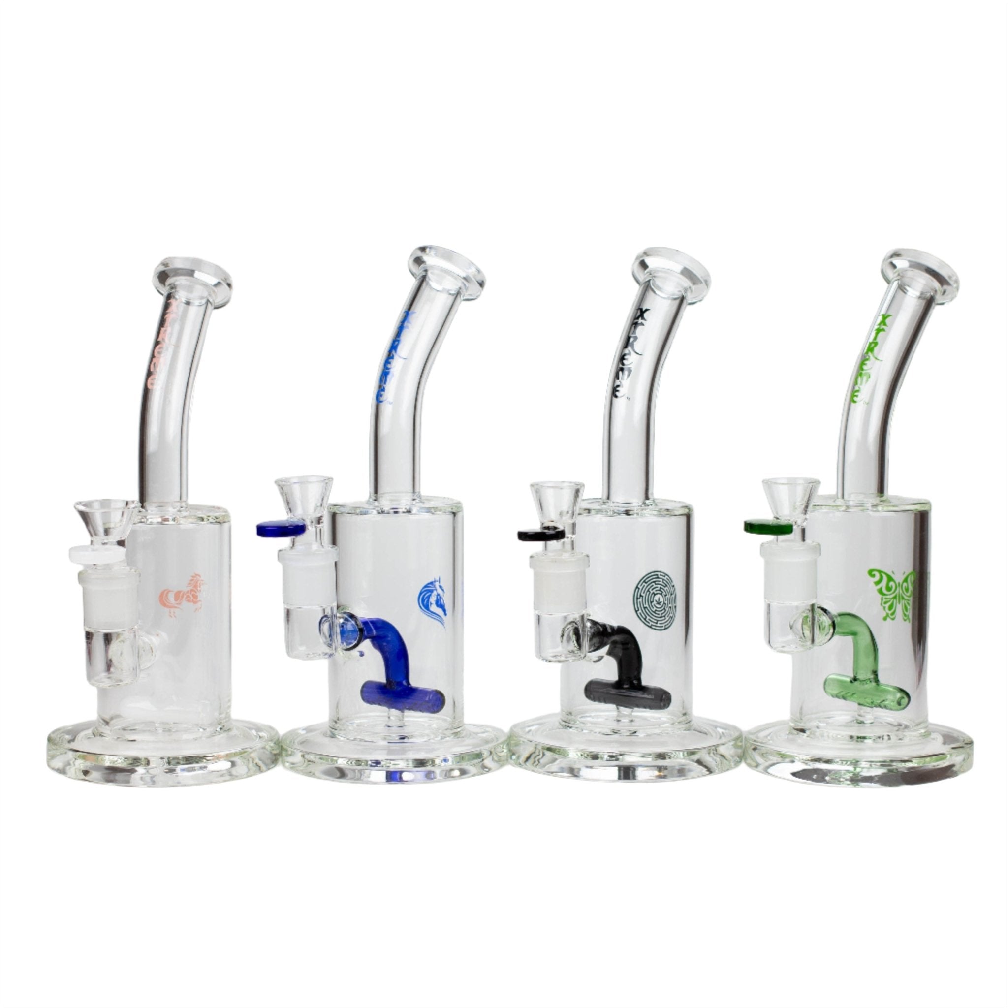 Xtreme 10" T-Diffuser Glass Bong - Glasss Station