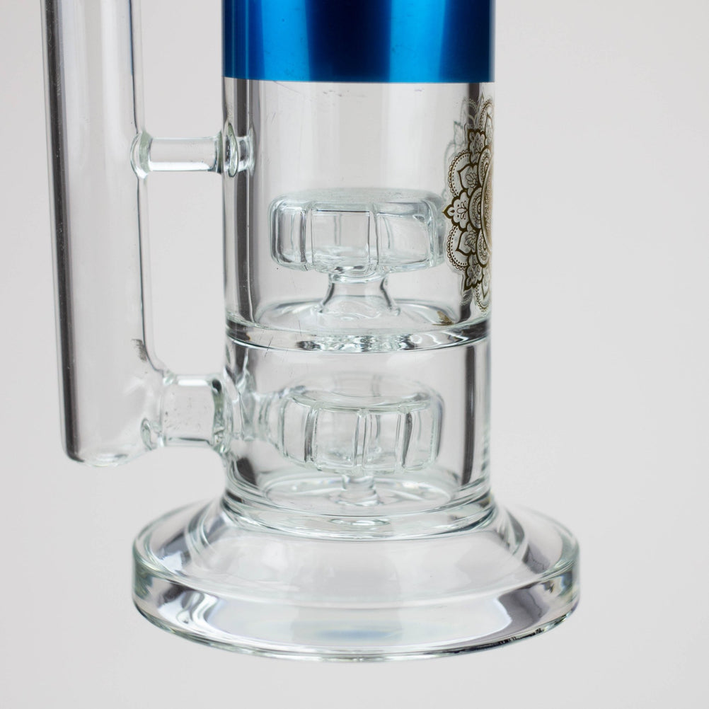 AQUA Glass 2-in-1 Dual Barrel Diffuser Bong - Glasss Station