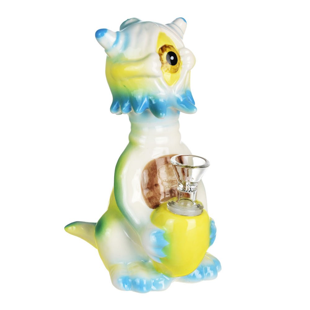 Curious Cyclops Dragon Ceramic Water Pipe - Glasss Station
