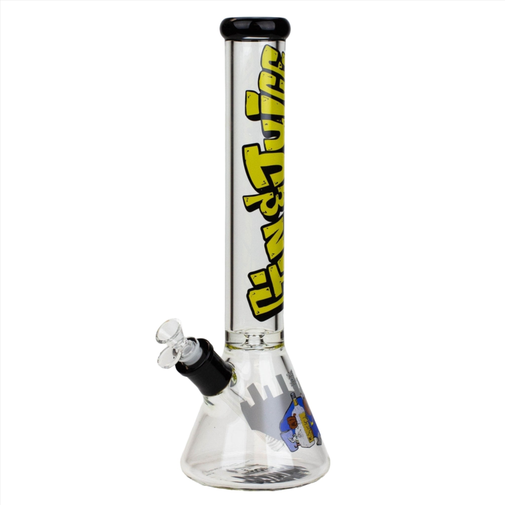 DEATH ROW-15" 7mm Gin & Juice Beaker Bong - Glasss Station