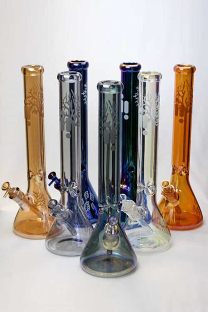 Infyniti Tree of Life 18" 7mm Beaker Bong - Glasss Station