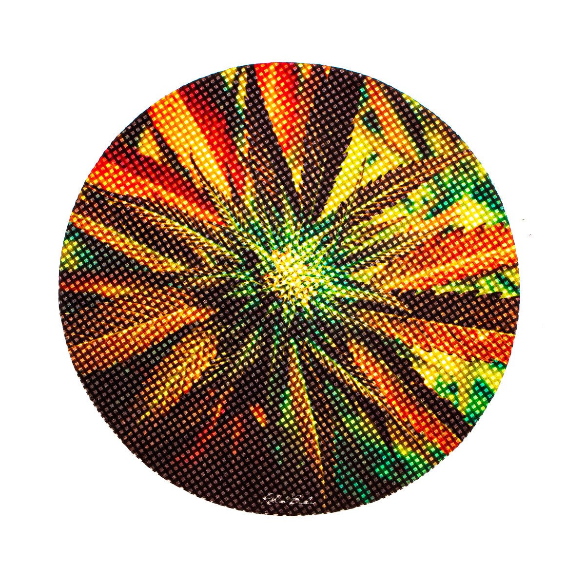 Marijuana Flower 5" Dab Mat - Glasss Station