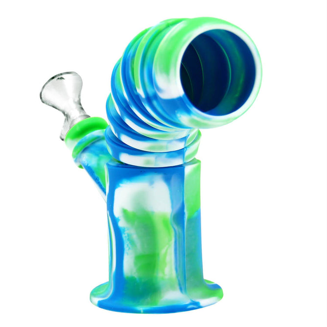 Pilot Diary Adjustable Silicone Water Pipe - Glasss Station